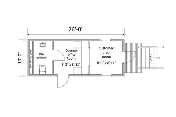 Scale Houses & Guard Houses - Quick Buildings Modular